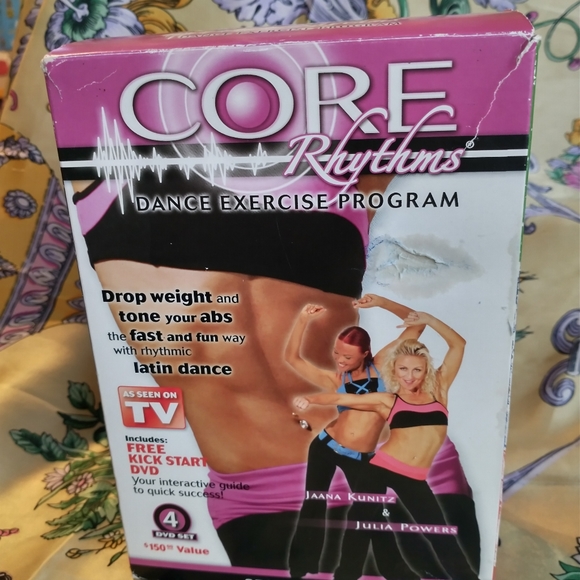 CORE RHYTHMS | Media | Core Rhythms Dance Exercise Dvd Set | Poshmark